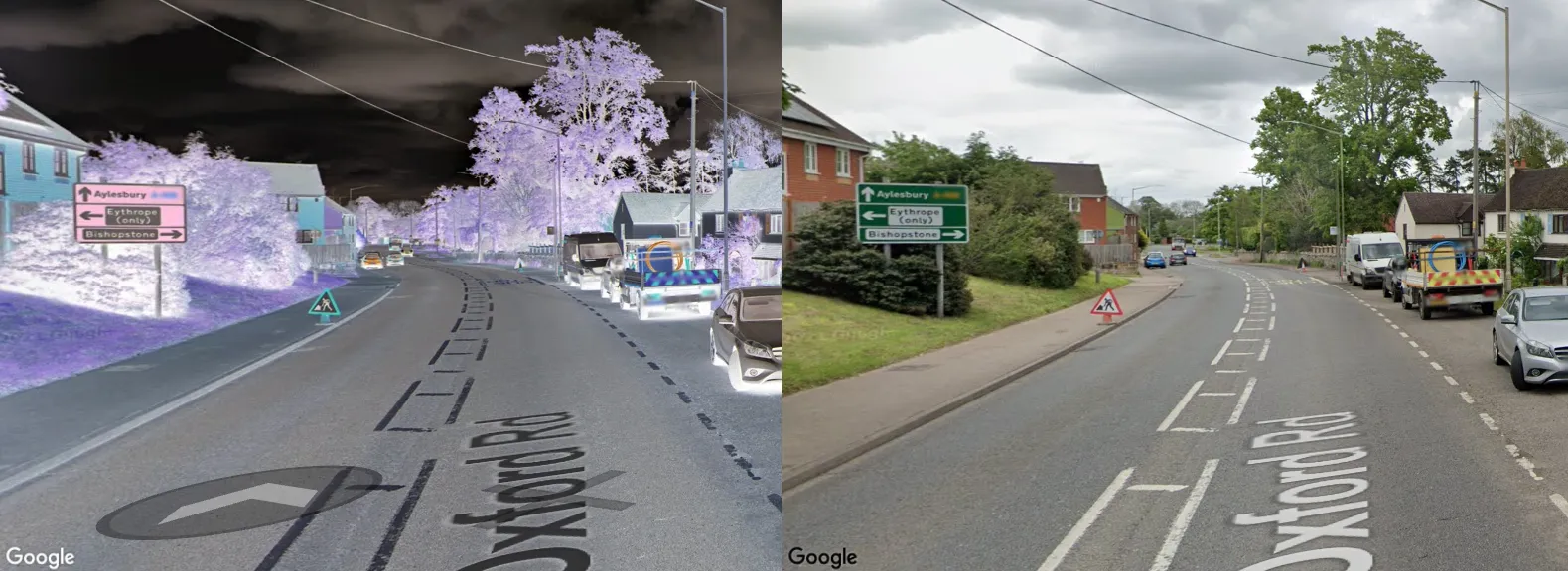 Original Street View colors without Google API Key – Astro-Geo-GIS